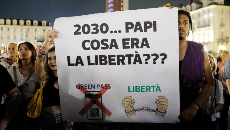 Sabato 24 Luglio, 100 piazze italiane urleranno "No Green Pass, Si ...